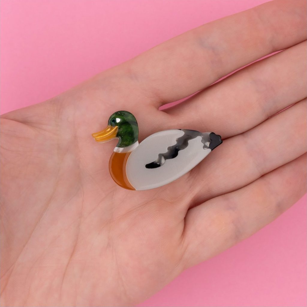 Coucou Suzette 法國 Duck Hair Clip / 綠頭鴨髮夾 – 兒山企画部