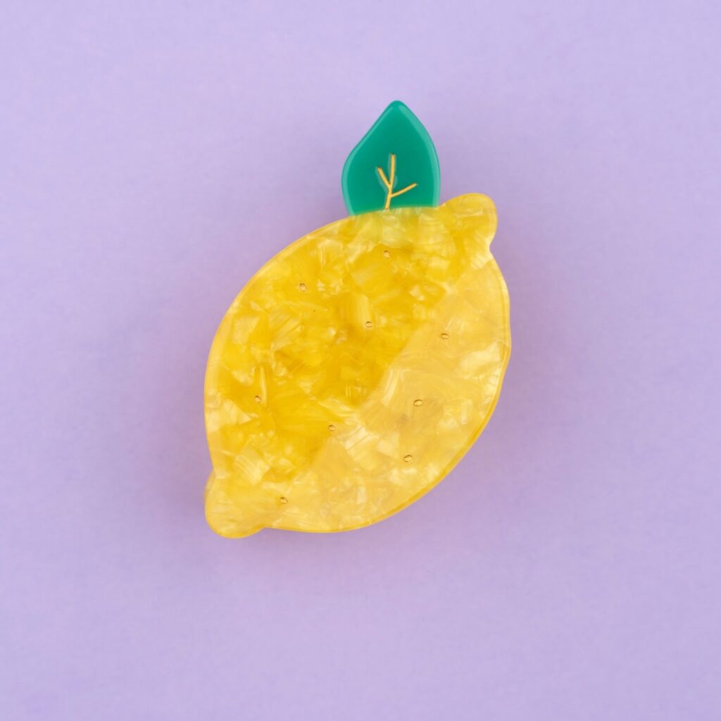 Coucou Suzette 法國 Lemon Hair Clip / 檸檬髮夾 - 兒山企画部
