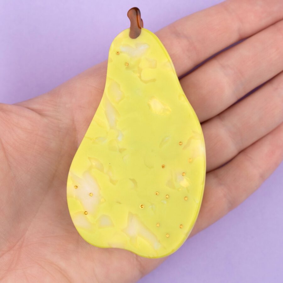 Coucou Suzette 法國 Pear Hair Claw / 西洋梨髮爪夾 – 兒山企画部