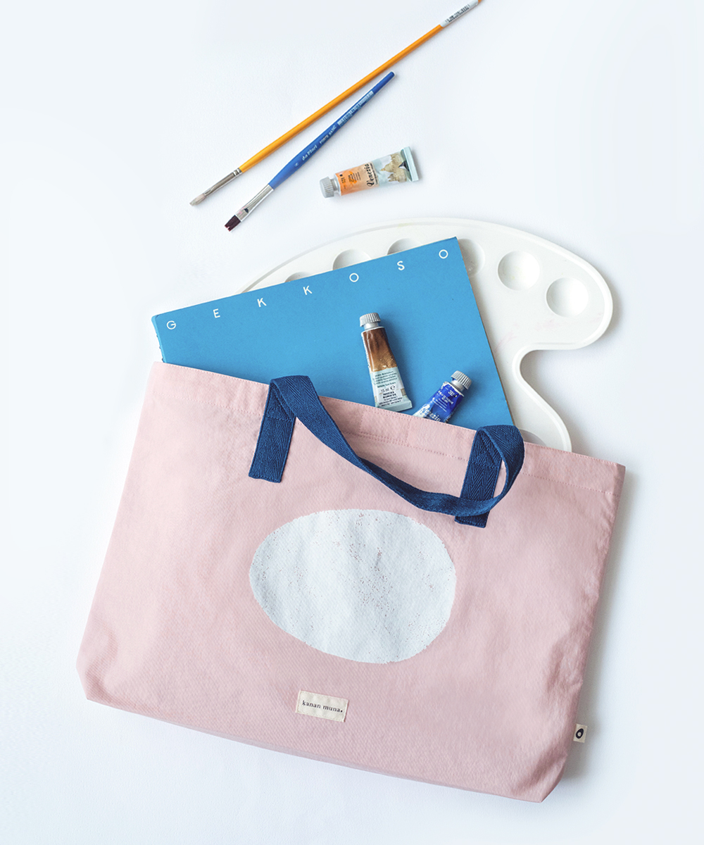 kanan muna “lesson bag” 樂譜袋 / light pink – 兒山企画部