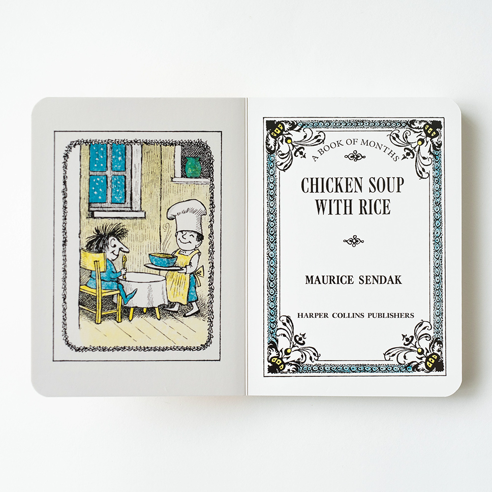 Chicken Soup With Rice: A Book of Months / 雞湯拌飯 繪本 – 兒山企画部