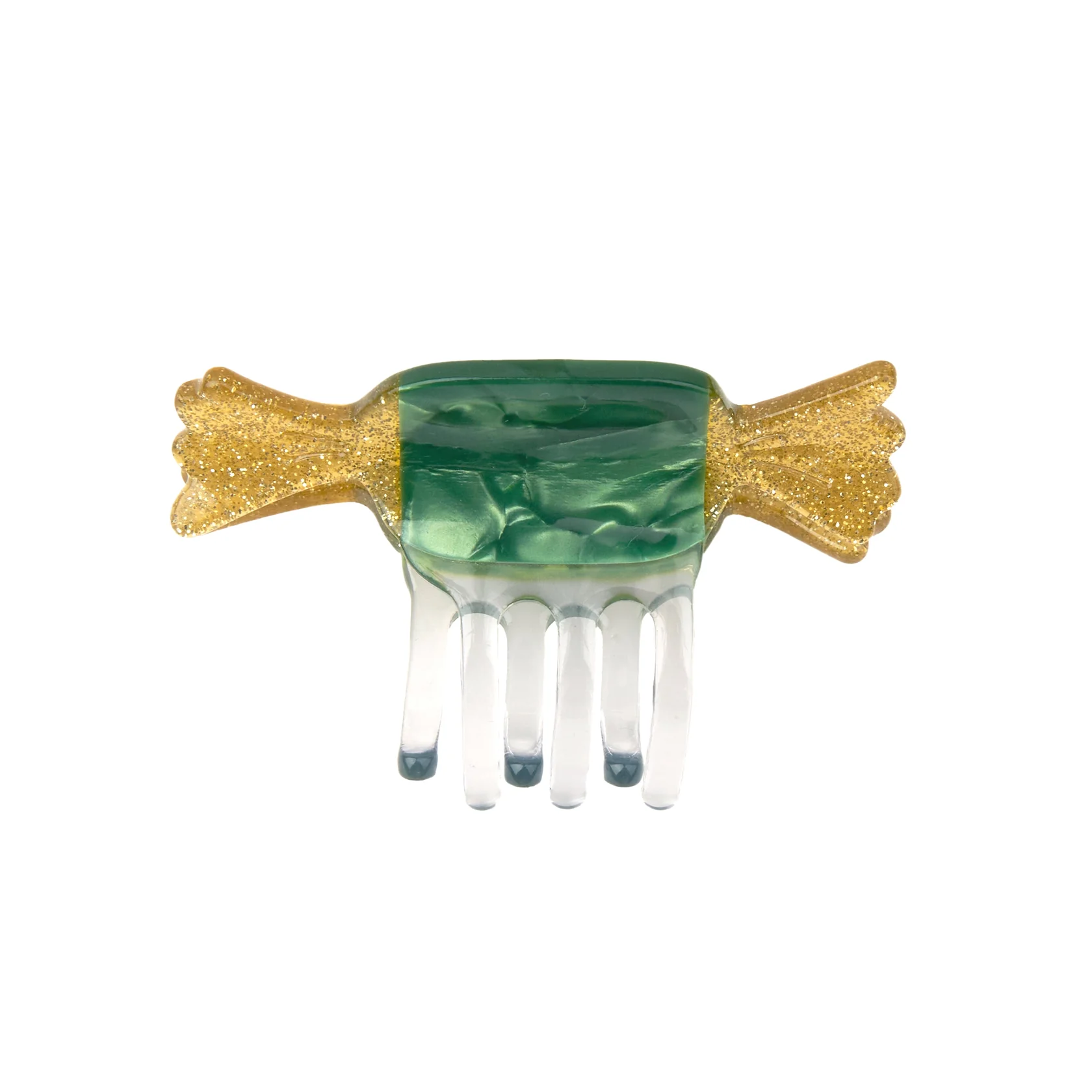 Coucou Suzette 法國 Green Candy Mini Hair Claw / 綠糖果迷你髮爪夾 – 兒山企画部