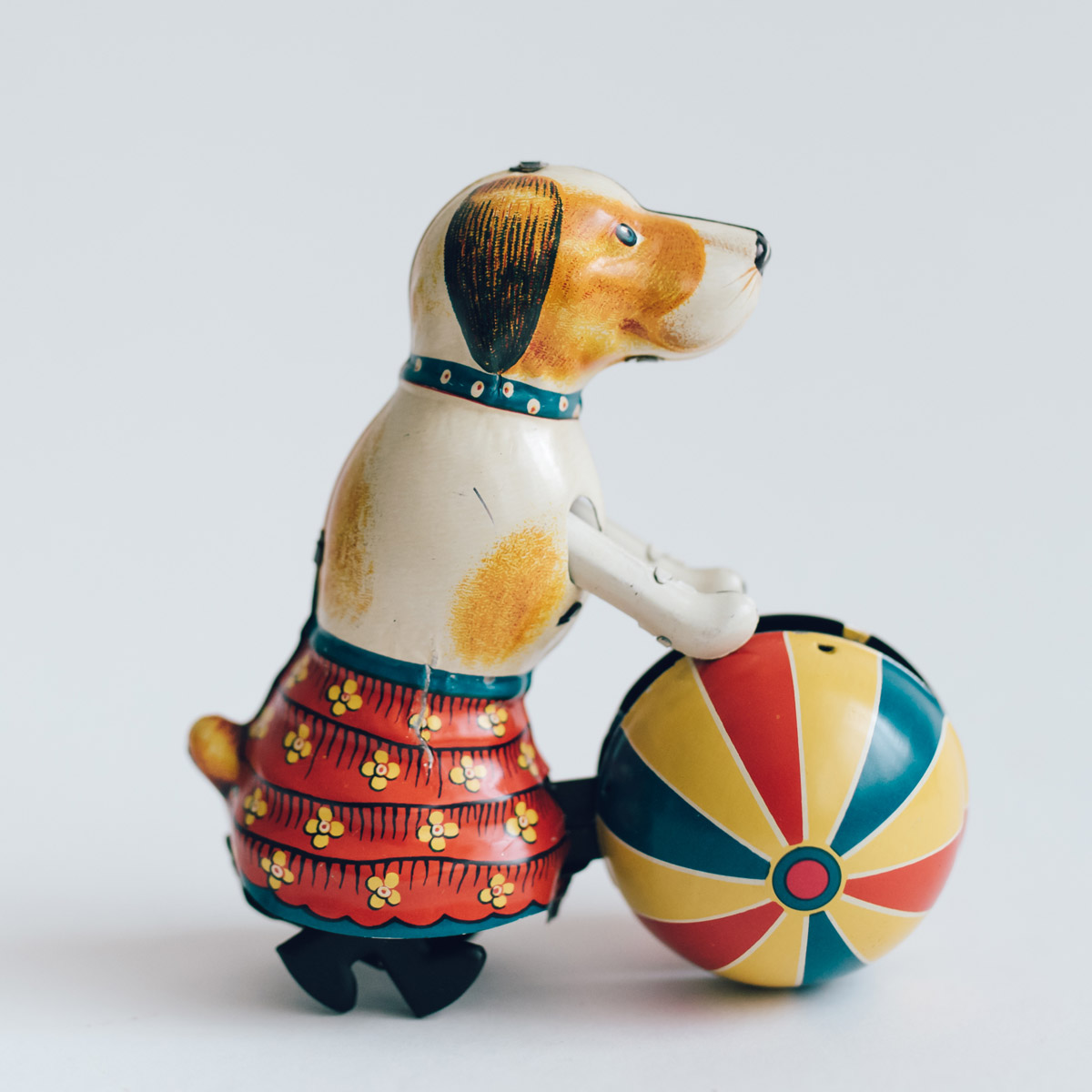 Tin Toy 鐵皮發條玩具 / 狗與球（限量珍藏版） – 兒山企画部