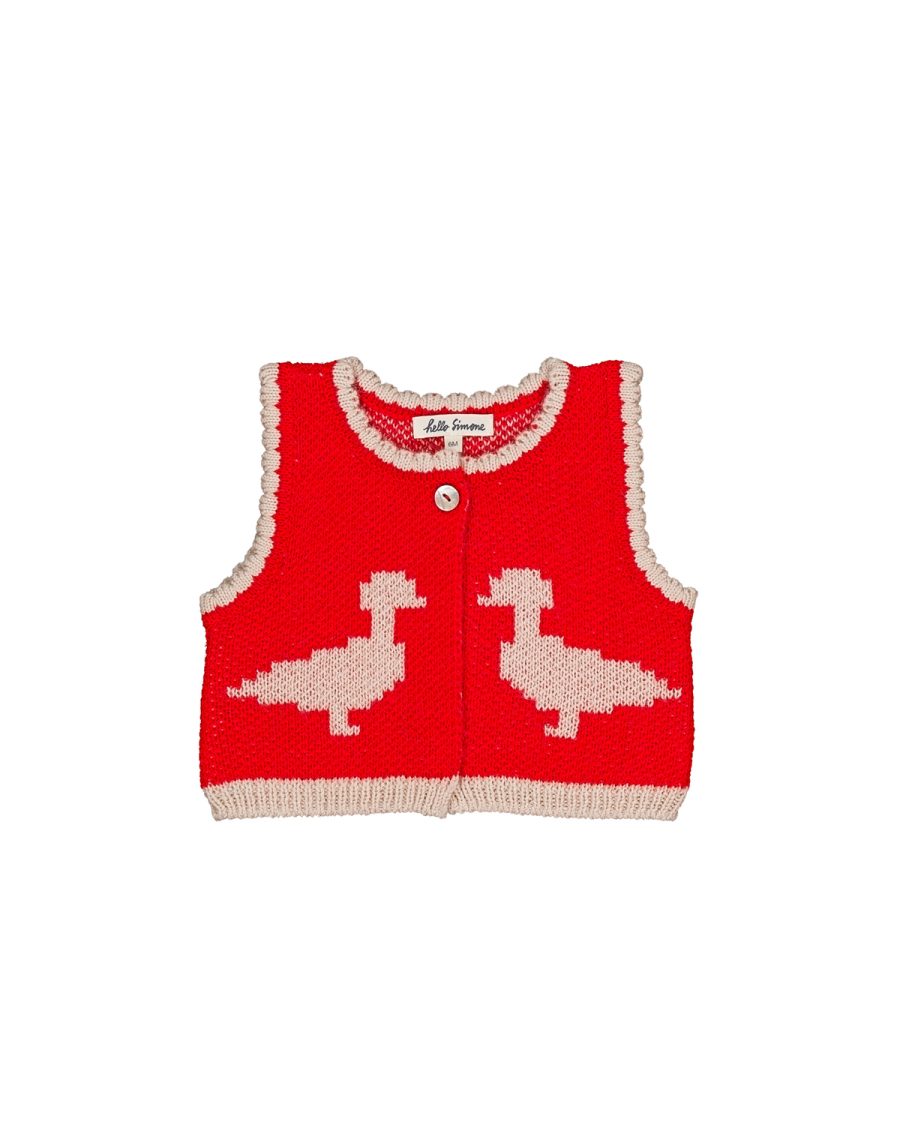 hello Simone Penny vest Duck / 4Y, 6Y, 8Y – 兒山企画部