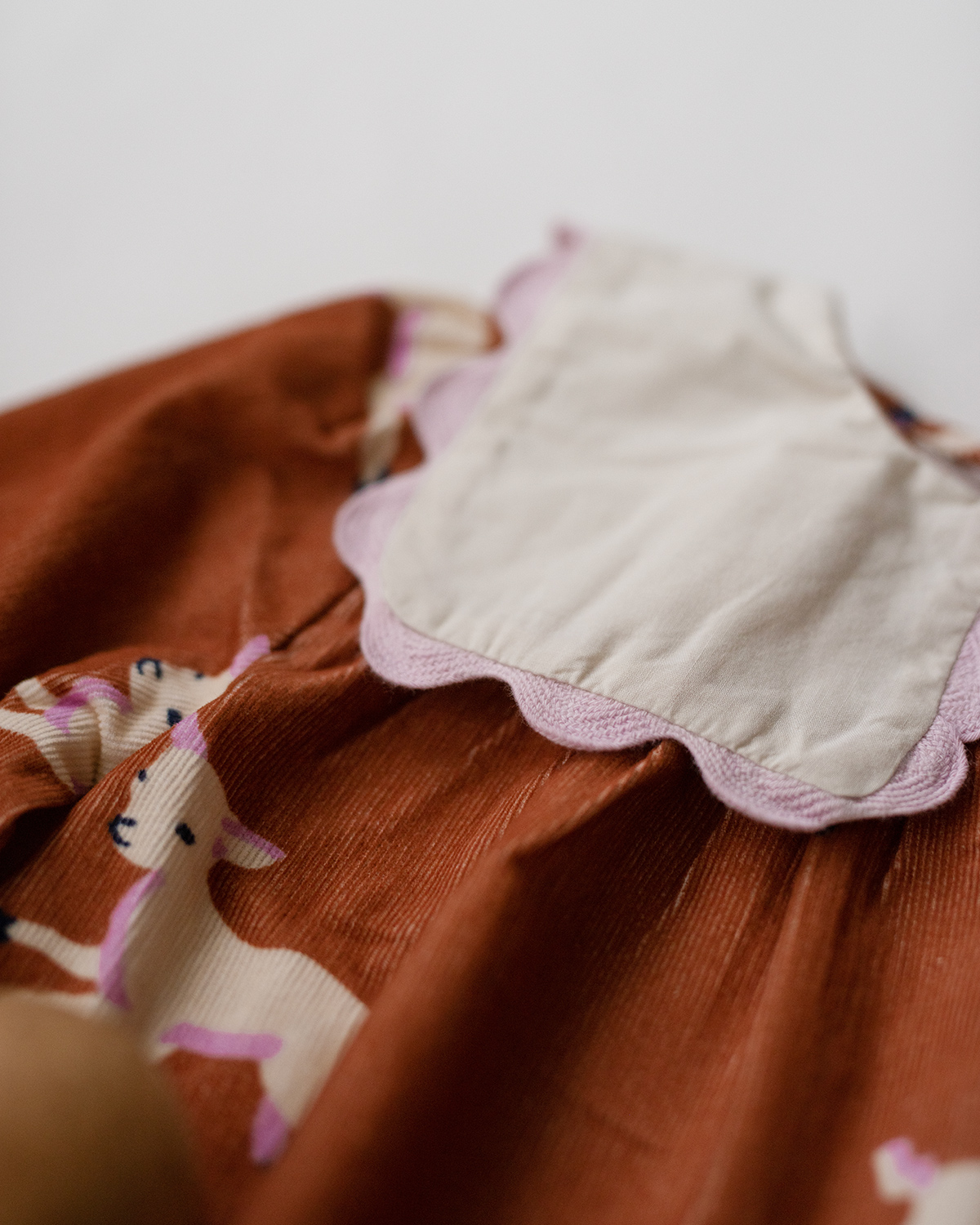 hello Simone Praline blouse Lamb Sunburn / 4Y – 惜福品 – 兒山企画部